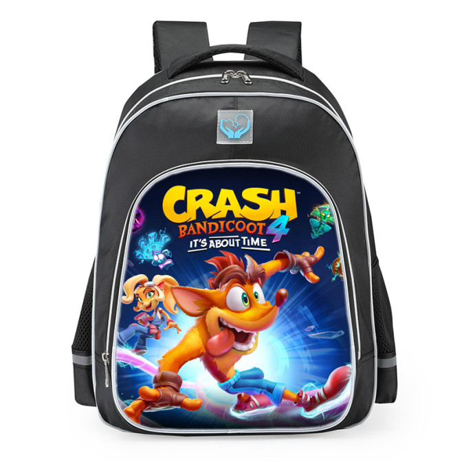 Crash Bandicoot 4 It's About Time School Backpack | Trendapack