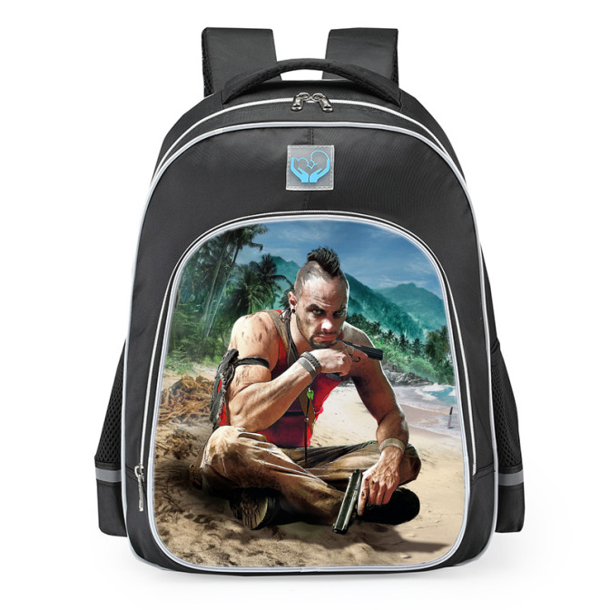 Far Cry Vaas Montenegro School Backpack | Trendapack