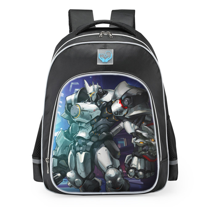 Overwatch Reinhardt School Backpack | Trendapack