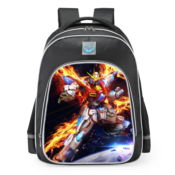 Mobile Suit Gundam Burning Gundam School Backpack | Trendapack