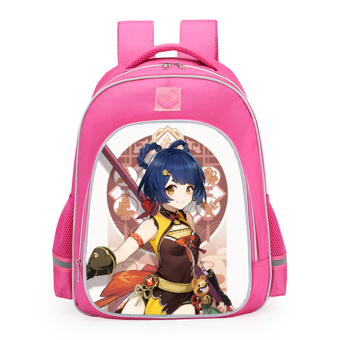 Genshin Impact Xiangling School Backpack | Trendapack
