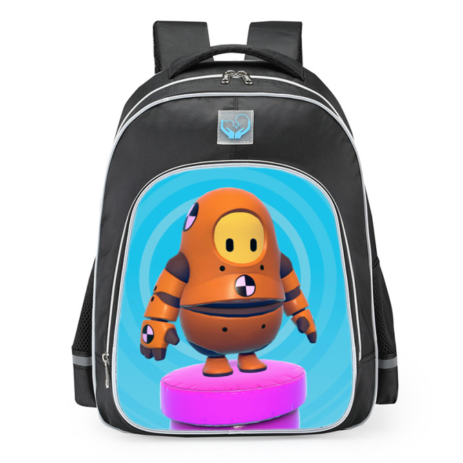 Fall Guys Crash Tester Skin School Backpack | Trendapack