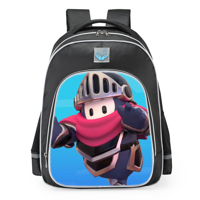 Fall Guys Dark Knight Skin School Backpack | Trendapack