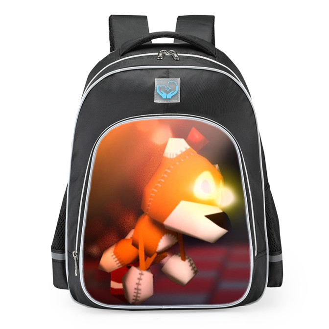 Friday Night Funkin FNF Vs. Sonic.EXE Tails Doll School Backpack ...