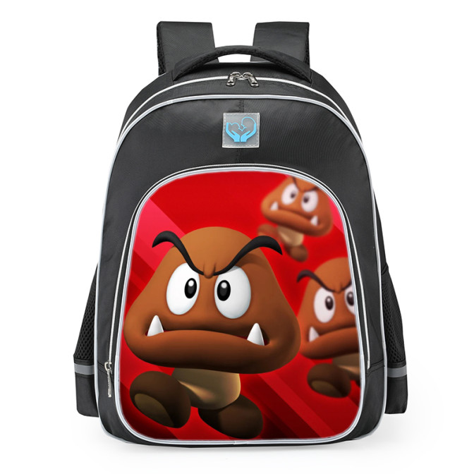 Super Mario Villain Goomba School Backpack | Trendapack