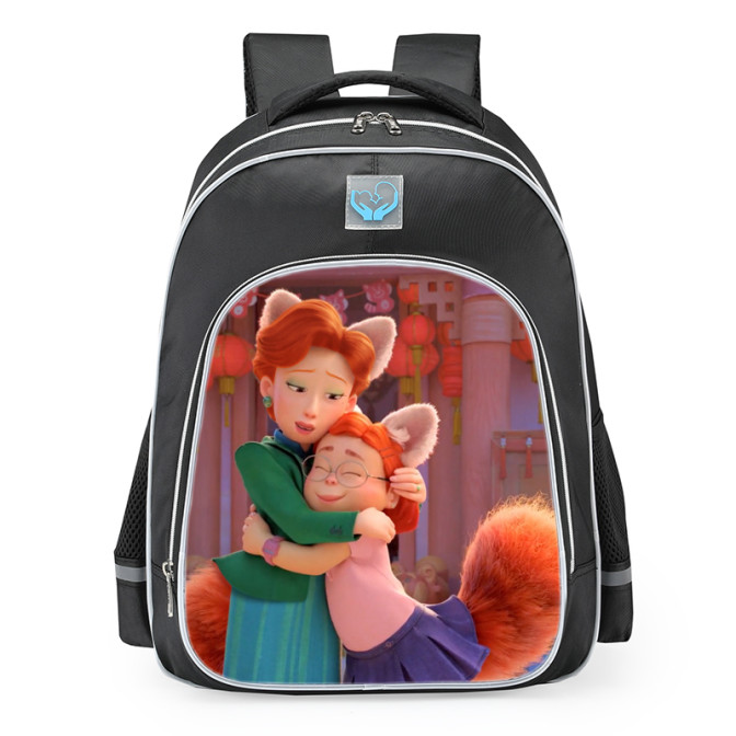 Disney Turning Red Mei Lee And Ming Lee School Backpack | Trendapack