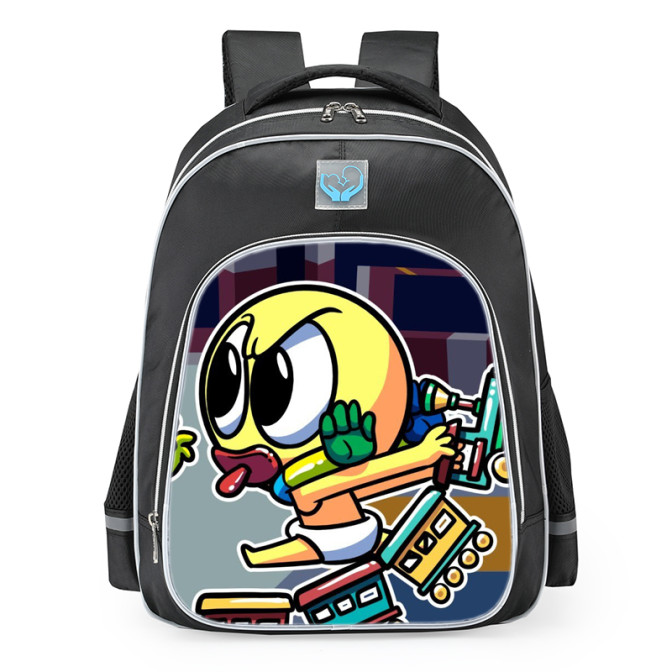 Poppy Playtime Baby Player Animated School Backpack | Trendapack