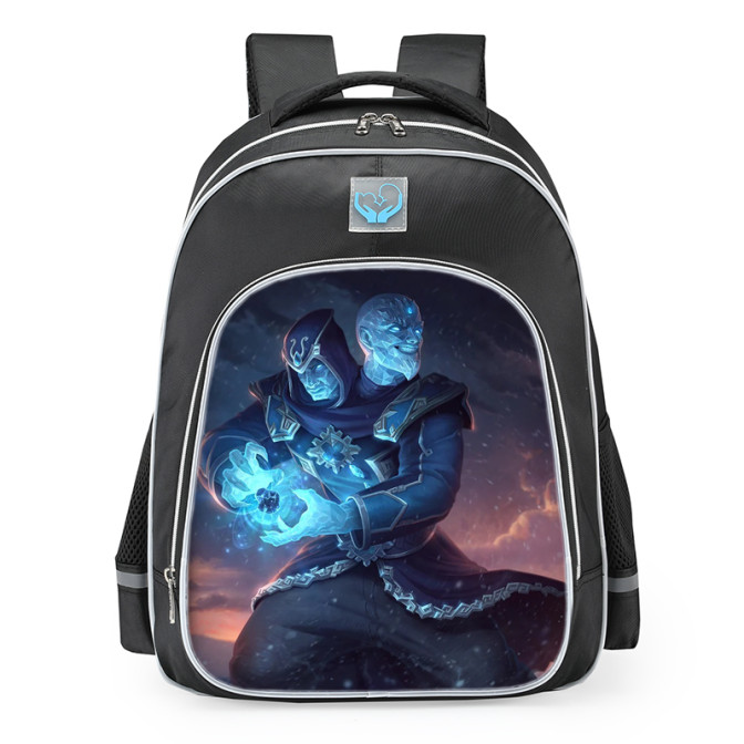 Smite Agni Ice Mage Skin School Backpack | Trendapack