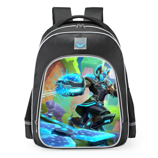 Smite Cernunnos Pixel Beast Skin School Backpack | Trendapack