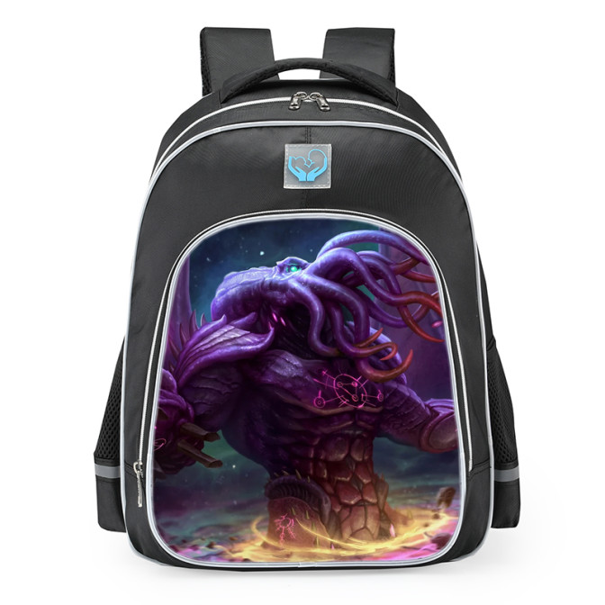 Smite Cthulhu Cosmic Horror Skin School Backpack | Trendapack