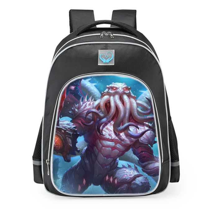 Smite Cthulhu Season 7 Skin School Backpack | Trendapack