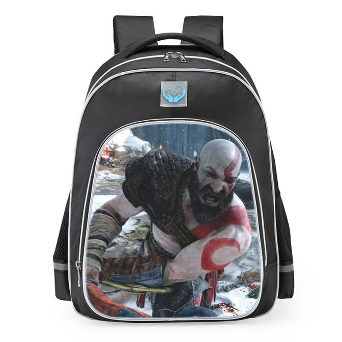 God Of War Ragnarok Kratos School Backpack | Trendapack