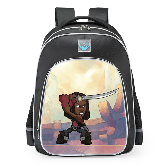 Brawlhalla Michonne School Backpack | Trendapack
