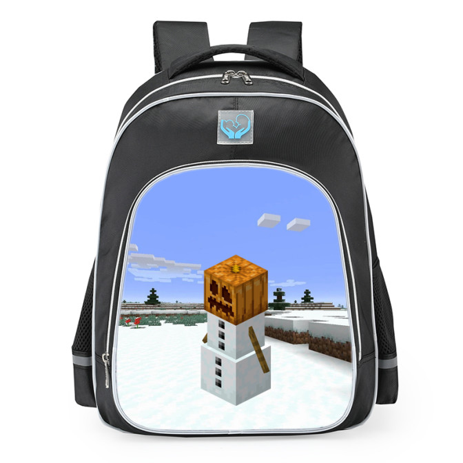 Minecraft Snow Golem School Backpack | Trendapack