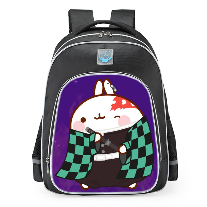 Molang Demon Slayer School Backpack | Trendapack