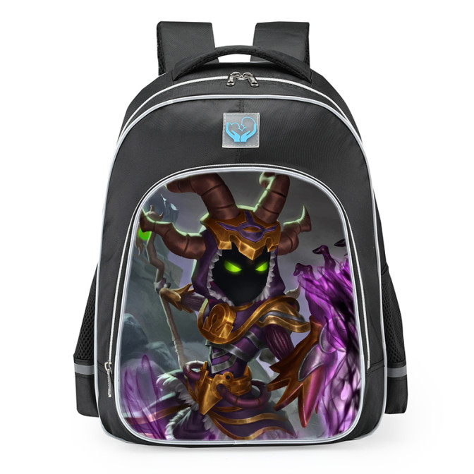 Smite Hades Heebee Chibi Skin School Backpack | Trendapack