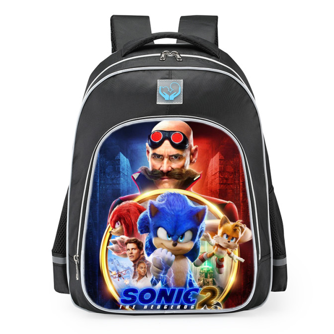 Sonic The Hedgehog 2 School Backpack | Trendapack