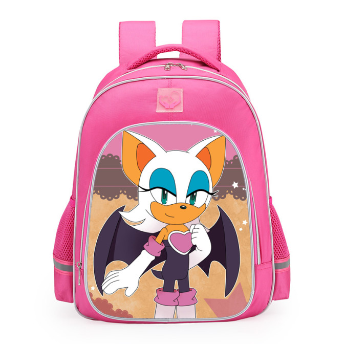 Sonic X Rouge The Bat School Backpack | Trendapack