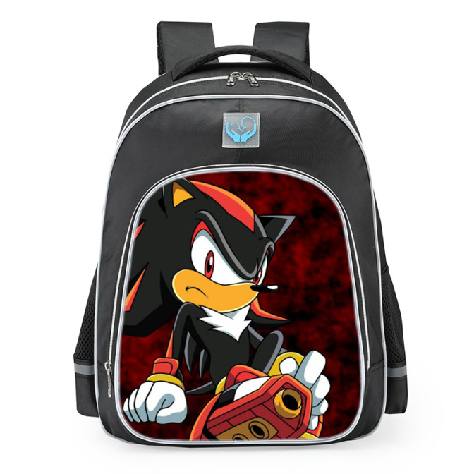 Sonic X Shadow the Hedgehog School Backpack | Trendapack