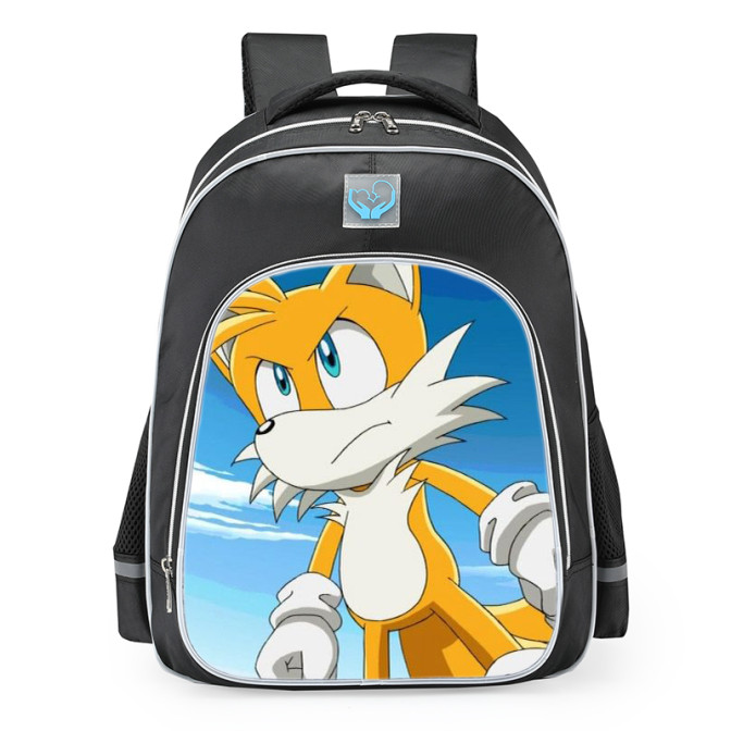 Sonic X Miles Tails Prower School Backpack | Trendapack