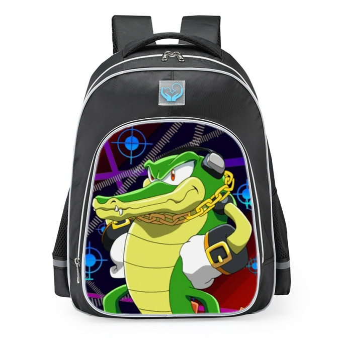 Sonic X Vector The Crocodile School Backpack | Trendapack